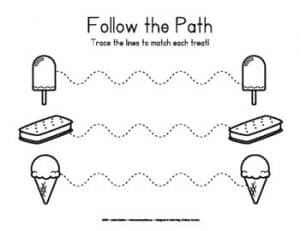 Follow the Lines Activity - Summer - Lewis Creative