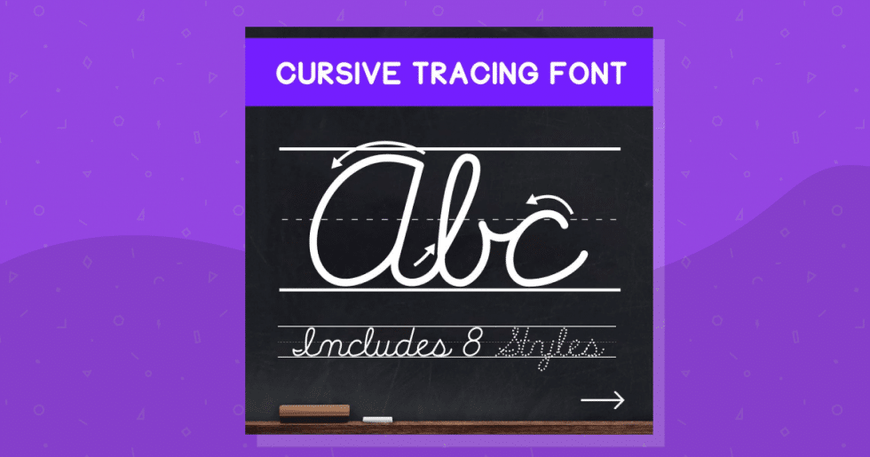 The Teaching Cursive Font is Here! - Lewis Creative